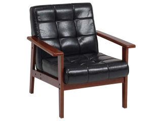 KDソファー シャーク 1人掛 ブラック の通販 | ホームセンター コメリドットコム