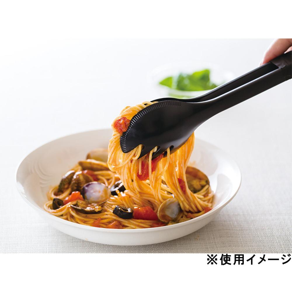マーナ 麺キャッチトング BK K594BK の通販 | ホームセンター コメリドットコム