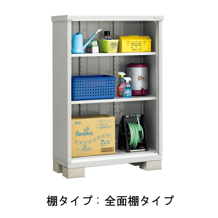 イナバ シンプリーMJX－115A 全面棚 グリーン 約幅1．1×奥行0．6m の通販 | ホームセンター コメリドットコム