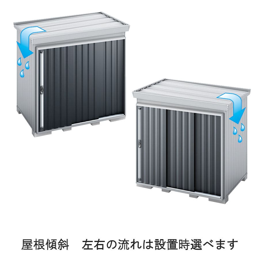 イナバ フォルタ屋根傾斜変更タイプFK－2218S 豪雪型 シルバー 約幅2．3×奥行1．8m の通販 | ホームセンター コメリドットコム