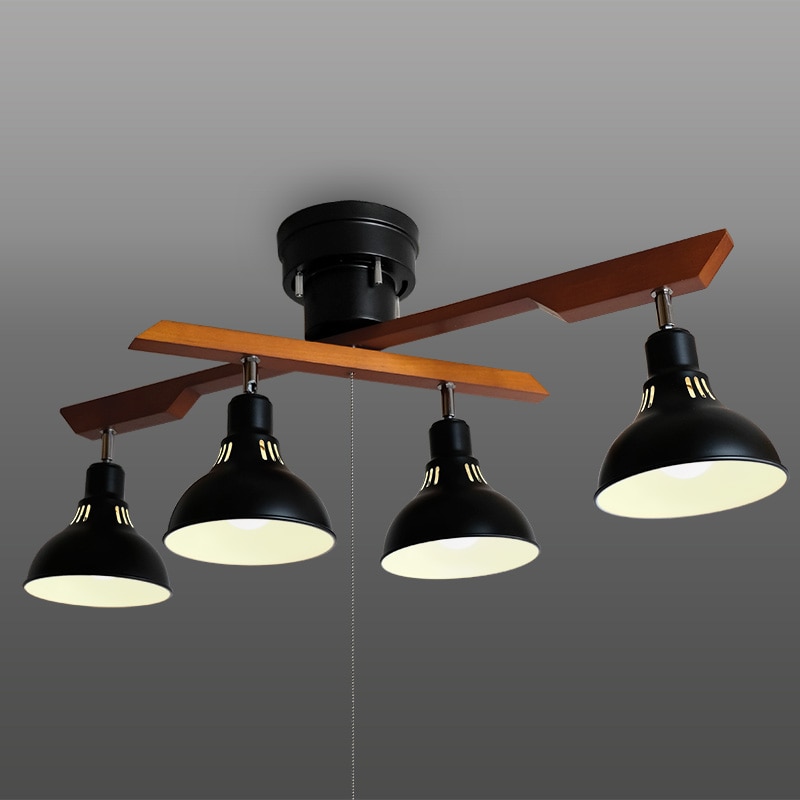 瀧住 ロッドスポットライト LED4灯可動アーム 電球色 ブラック 電球別売 DN4021RSBK の通販 | ホームセンター コメリドットコム