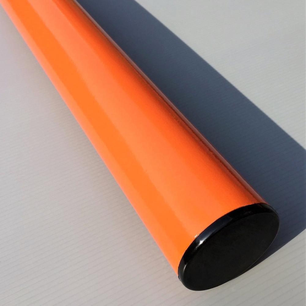 カーブミラー用ポール 中型 約50mm・長さ2750mm オレンジ の通販 | ホームセンター コメリドットコム