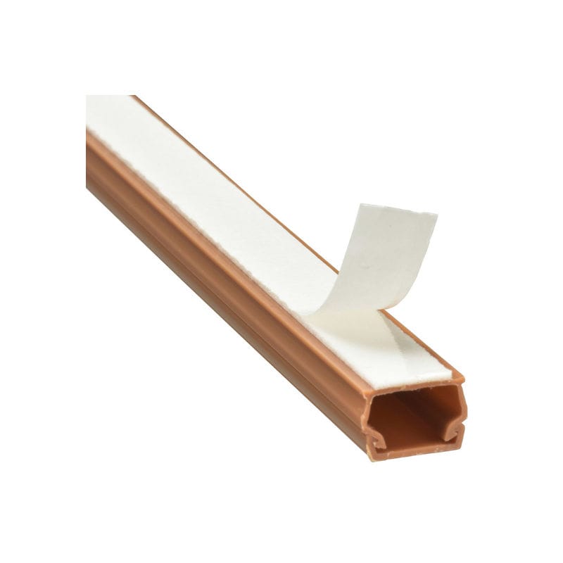 オーム電機 テープ付きABSモール ブラウン0号 1m 10本入り DZ－AMT01－T／10P の通販 | ホームセンター コメリドットコム