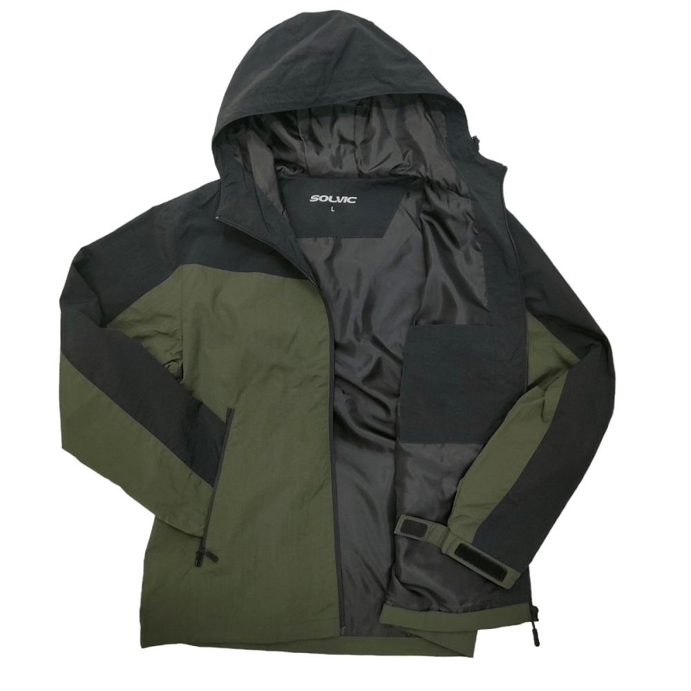 SOLVIC（ソルビック） 撥水防風ジャケット フード付き カーキ 3L の通販 | ホームセンター コメリドットコム