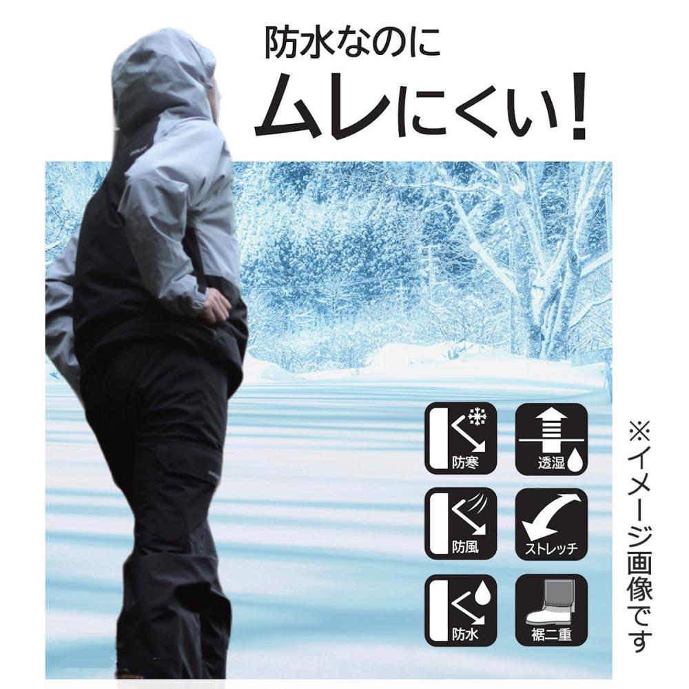 SOLVIC（ソルビック） 防寒ストレッチシェルジャケット 透湿 防水 防風 ブラック LL の通販 | ホームセンター コメリドットコム