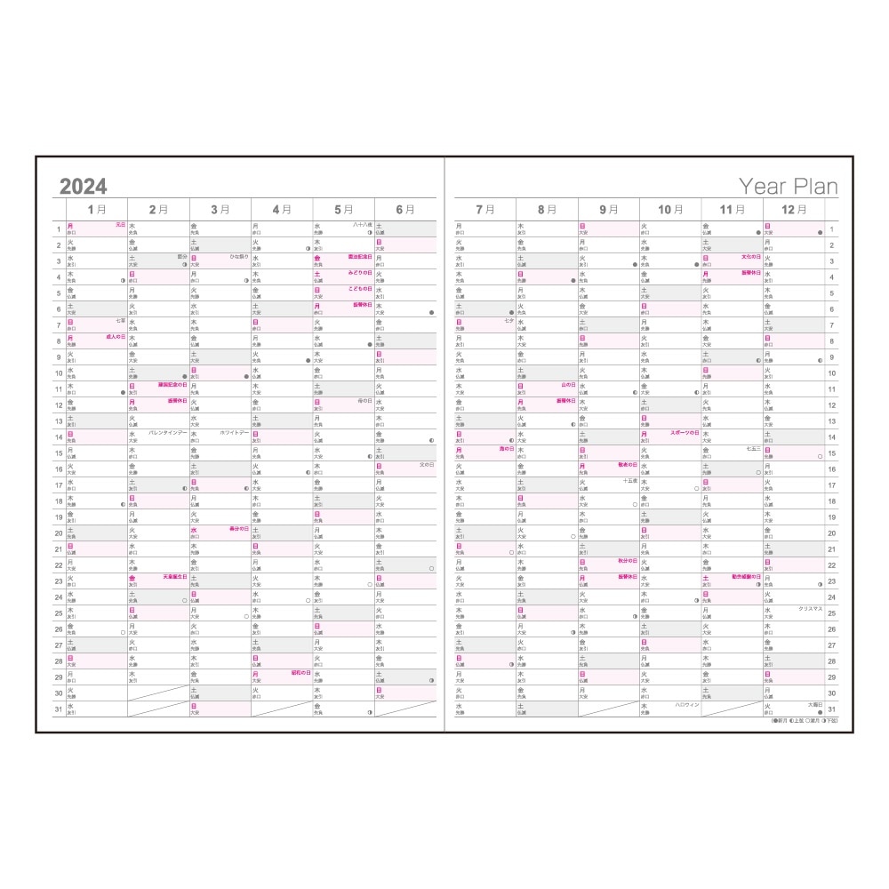 ナカバヤシ 2024ロジカルダイアリーB5 月間 ブルー NS－B502－24AB の通販 | ホームセンター コメリドットコム